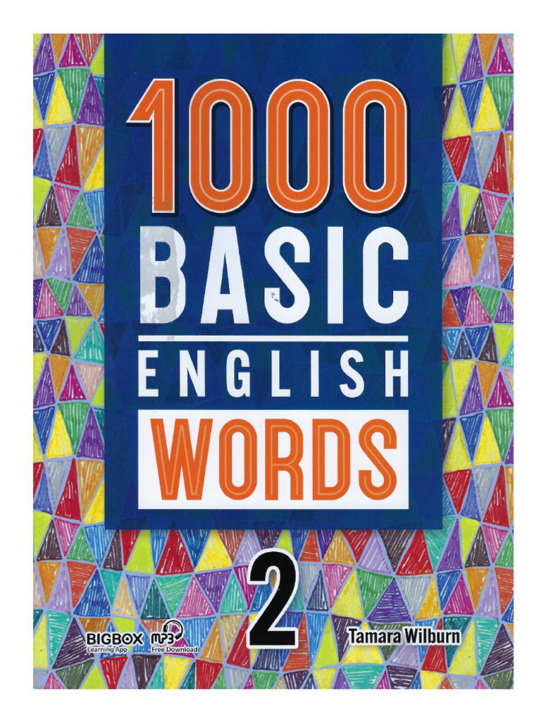 1000 Basic English Words 2 | PDF