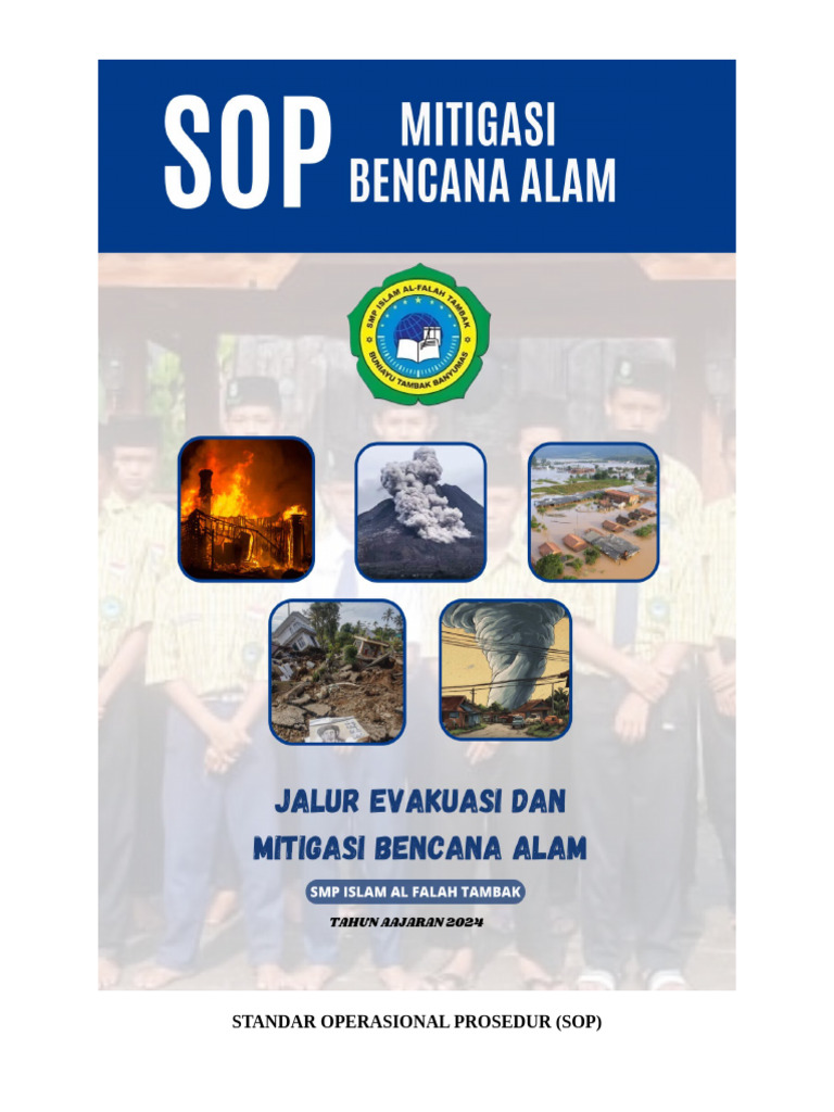 Sop Jalur Evakuasi Dan Mitigasi Bencana | PDF