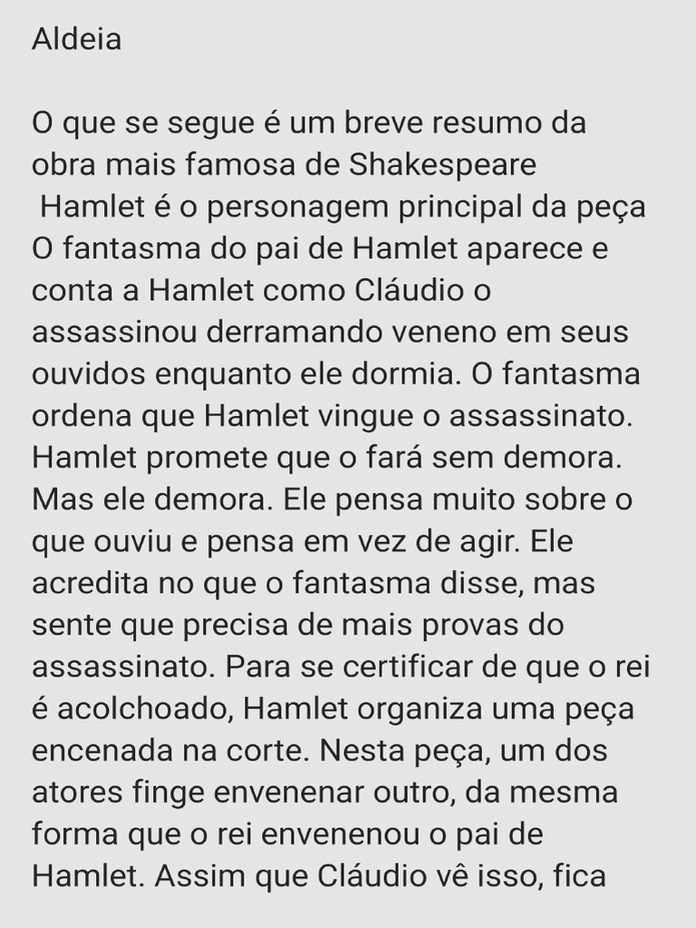 Hamlet 2 | PDF