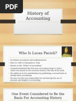 Luca Pacioli: Father of Accounting | PDF