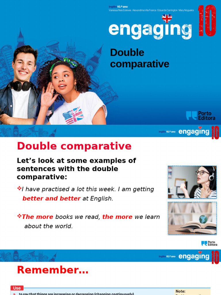 Double Comparative Grammar Exercises | PDF