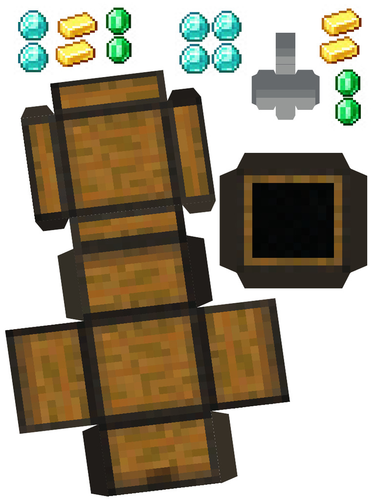 Baú minecraft | PDF