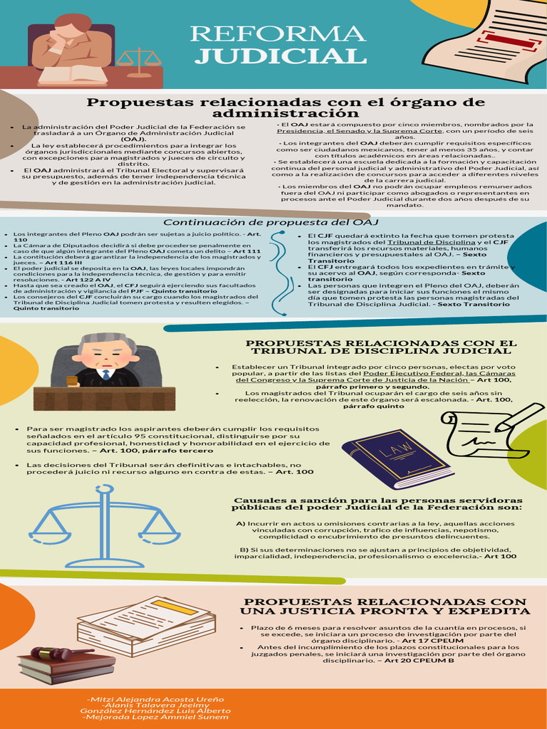 Reforma del Poder Judicial y OAJ | PDF | Judicaturas | Gobernancia