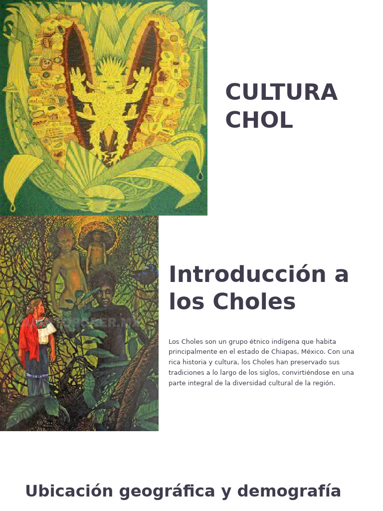 Cultura Chol | PDF | México | Tradiciones