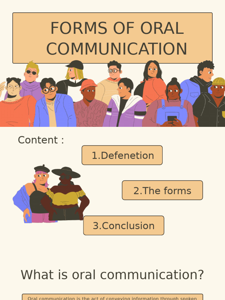 Beige Blue Red Modern English Oral Communication Interpersonal ...