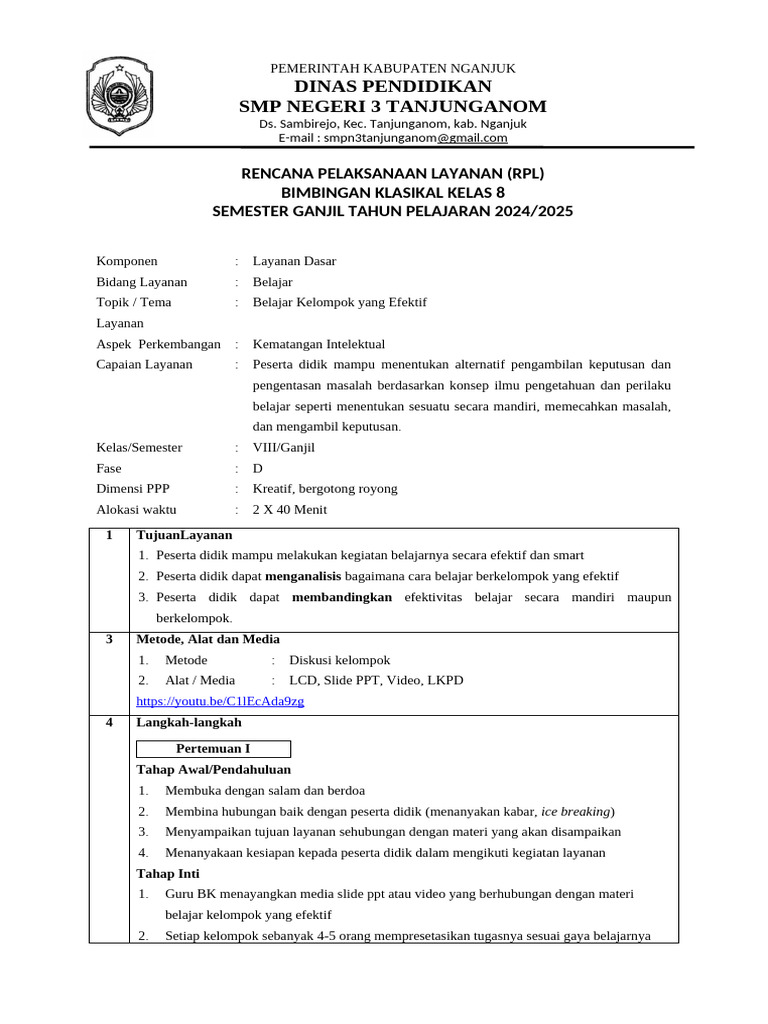 RPL Belajar Kelompok Yang Efektif | PDF