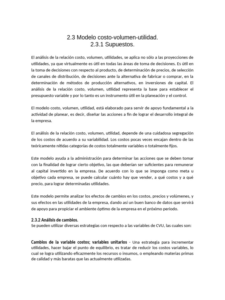 Unidad 2 Parte 2 | PDF | Apalancamiento (Finanzas) | Business
