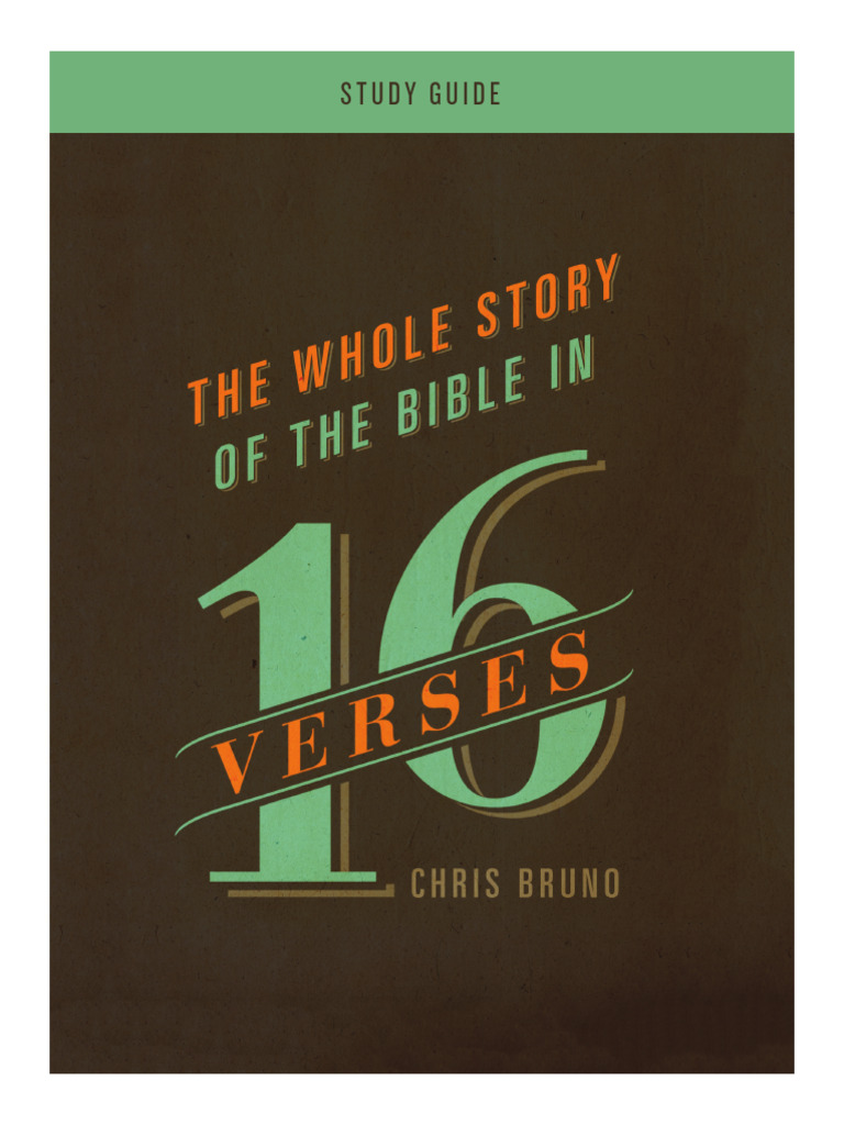 Whole Story in 16 Verses.542824.Study - Download.final | PDF | Covenant ...