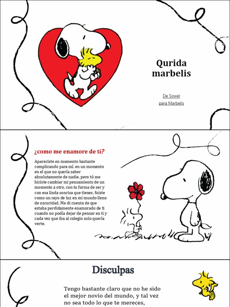 Snoopy PowerPoint Template | PDF