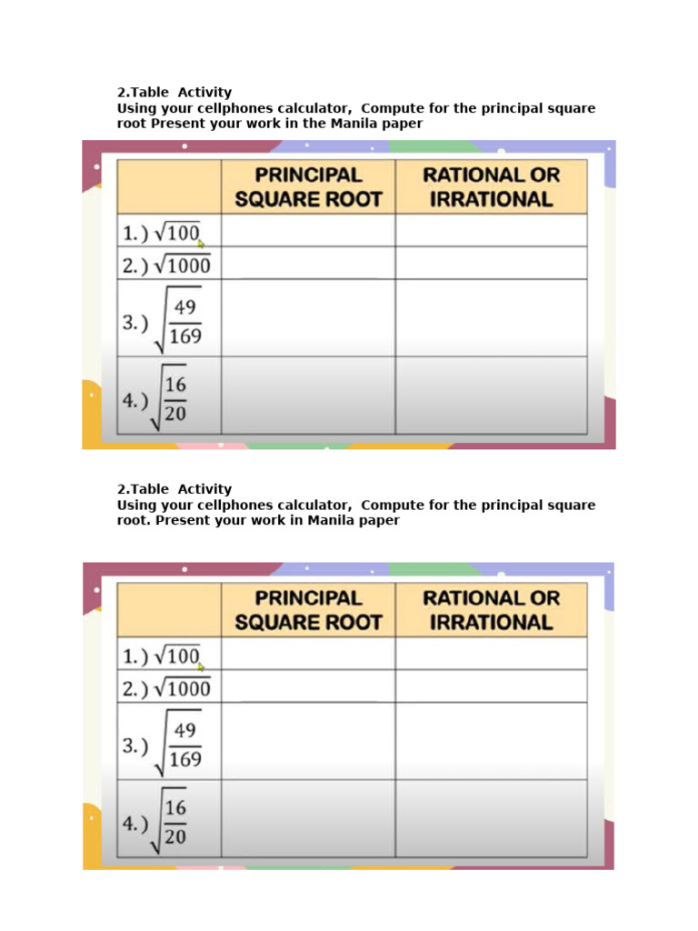 Group Activity | PDF