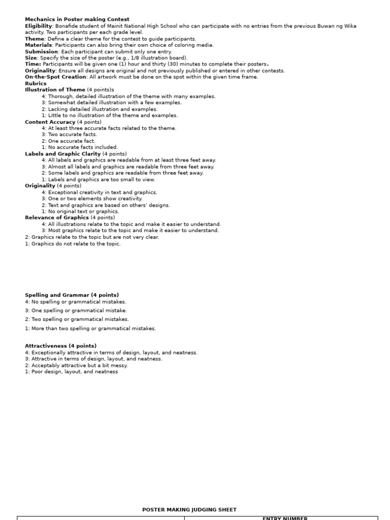 Mechanics in Poster Making | PDF | Graphics | Graphic Design