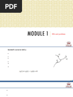 KVL KCL Practice Problems | PDF | Electrical Network | Physical Quantities