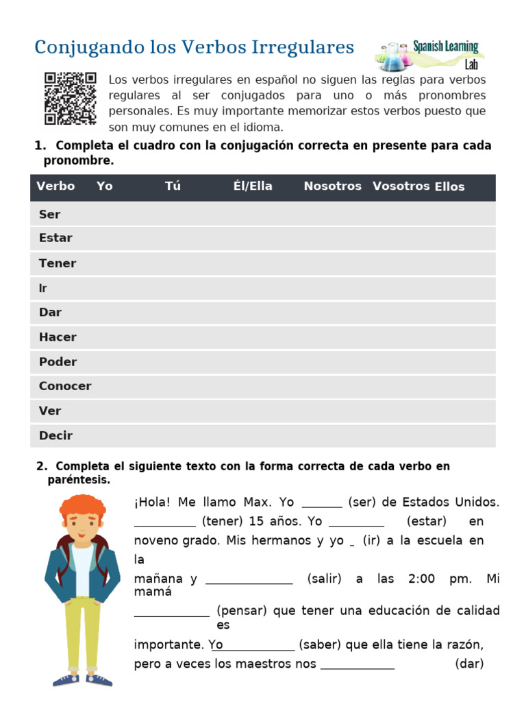 Conjugacion de Verbos | PDF | Verbo