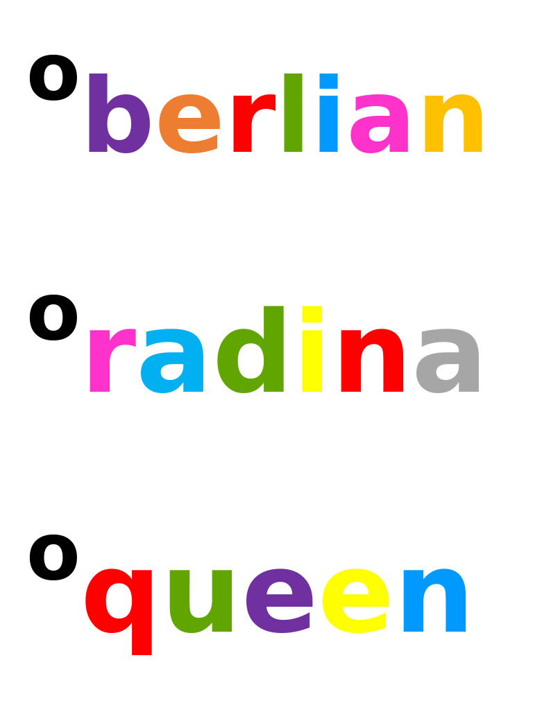 Ganci Nama Berlian, Radina, Queen, Fisma, Qori & Sheva | PDF