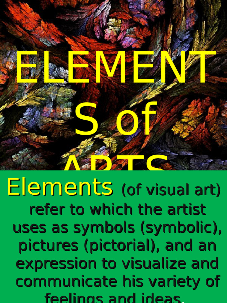 5B Elements of Visual Arts 2 | PDF | Color | Artistic Techniques