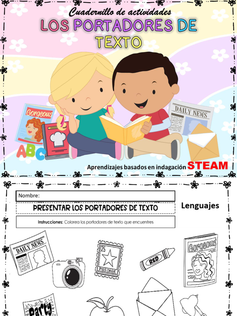 Cuadernillo Portadores de Textos | PDF