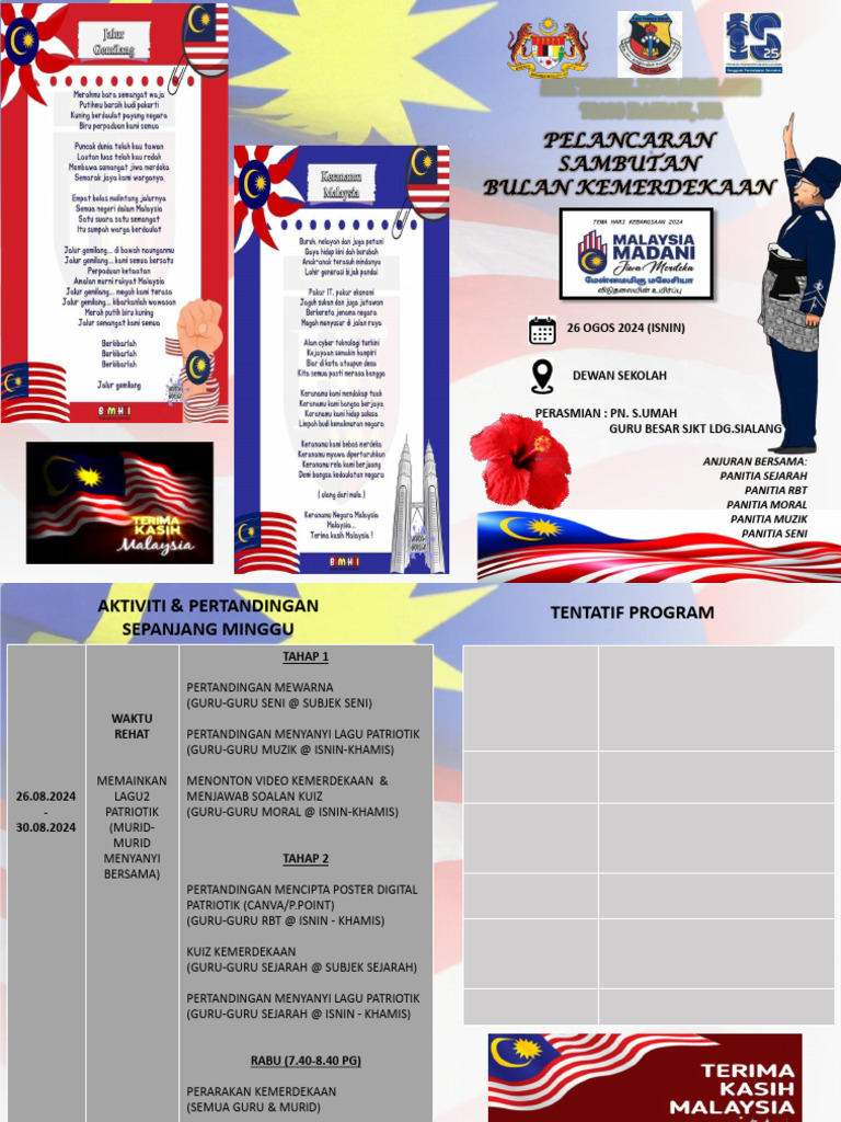 Buku Program Pelancaran Merdeka 2024 | PDF