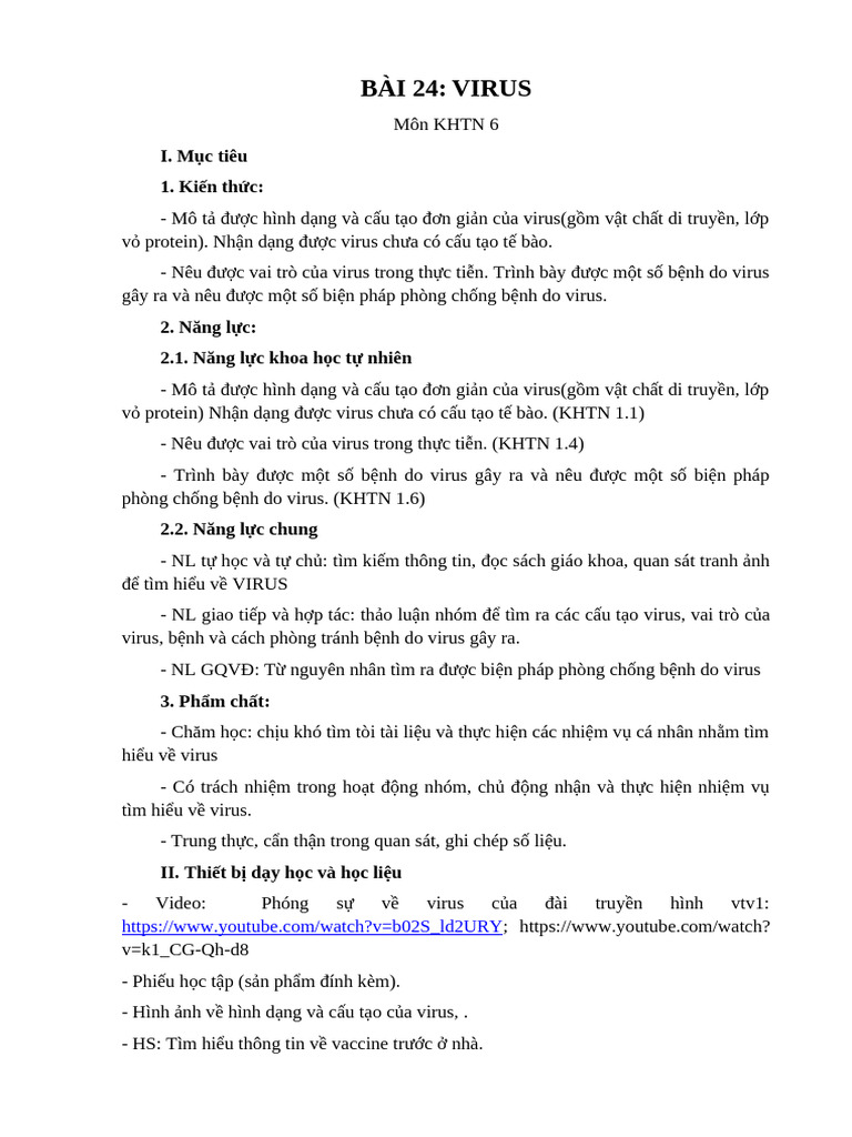 CTST - Bài 24 | PDF