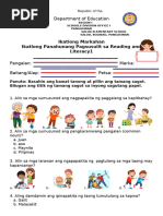 Reading Materials Grade 2 - Filipino | PDF