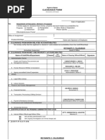 Sandiganbayan Clearance Form | PDF | Government | Public Services