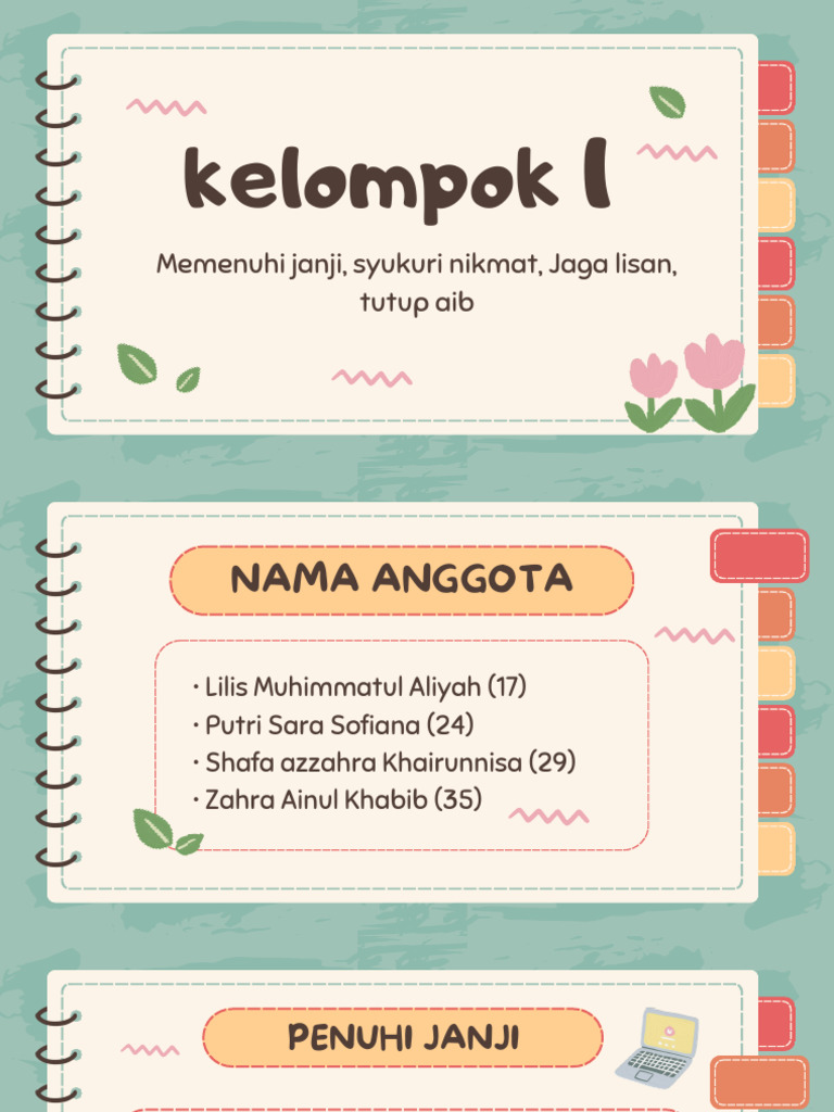 XI DKV 3 - Memenuhi Janji, Mensyukuri Nikmat | PDF