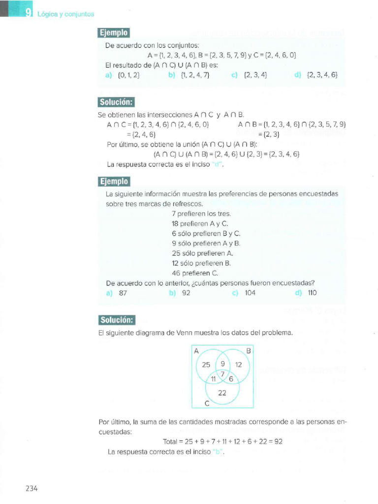 Uam Conamat Lógica y Conjuntos Ejercicios (Unidad 9) | PDF
