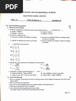 N5 Physics Relationships-Sheet 2023 | PDF | Atoms | Building Materials