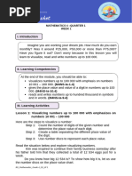 Activity Sheet IN Math 4 Quarter 1 Week 1 | PDF | Numbers | Lexicology