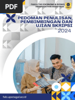Buku Panduan Penulisan Skripsi Feb Unri 2021 (23032021) | PDF | Karier & Perkembangan | Seni