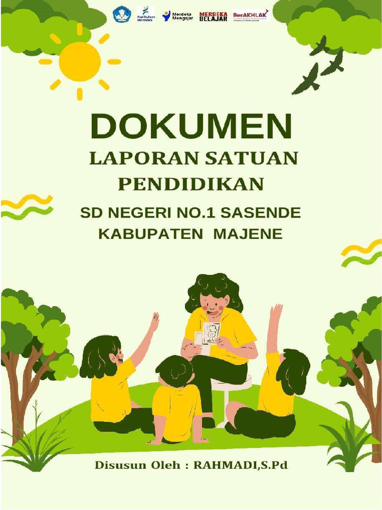 Dokumen Laporan Satuan Pendidik SDN 1 Sasende | PDF