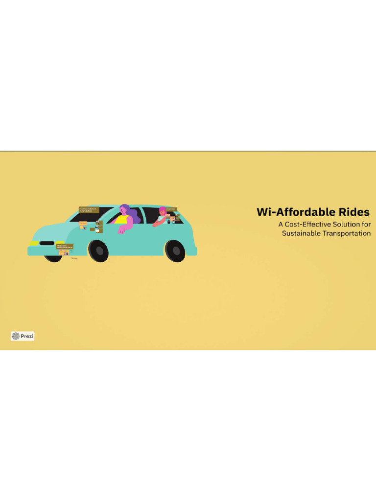 Wi- Affordable Rides | PDF