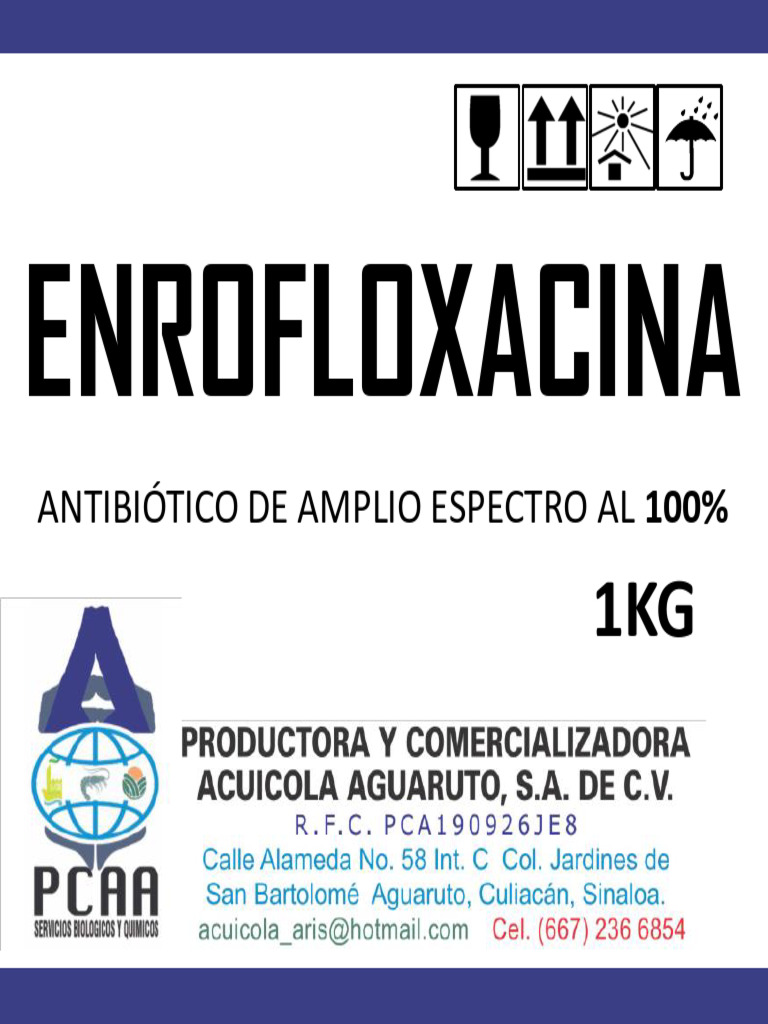 Etiquetas Antibioticos-2 Enro | PDF