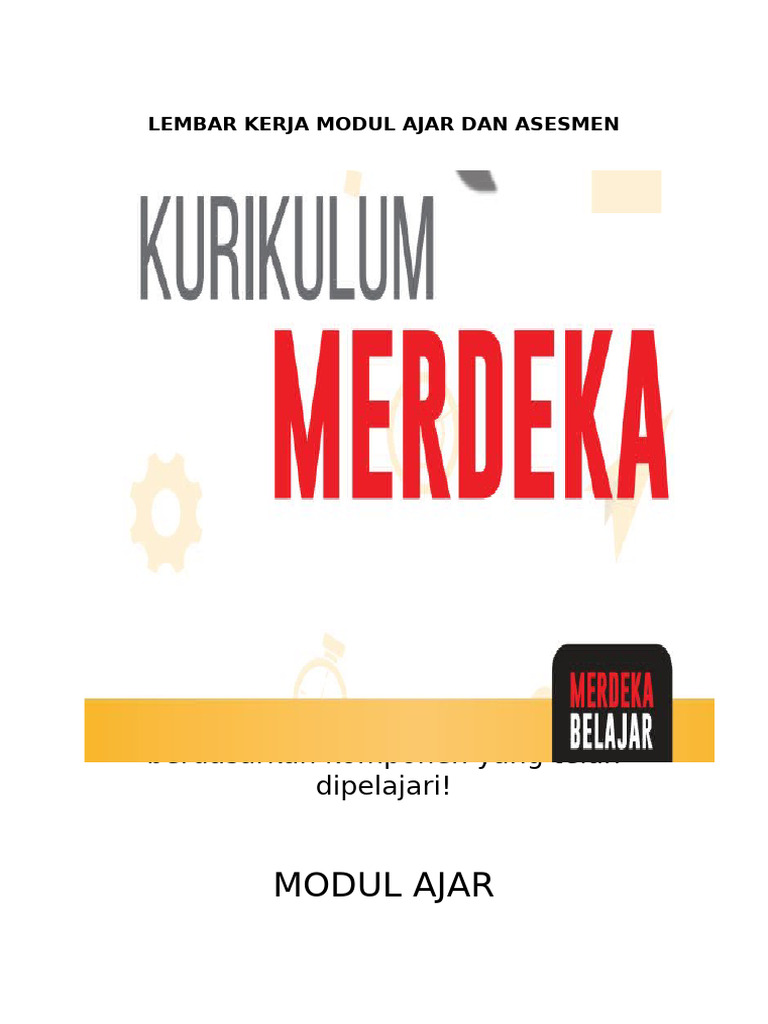 LEMBAR KERJA MODUL AJAR-Ok | PDF
