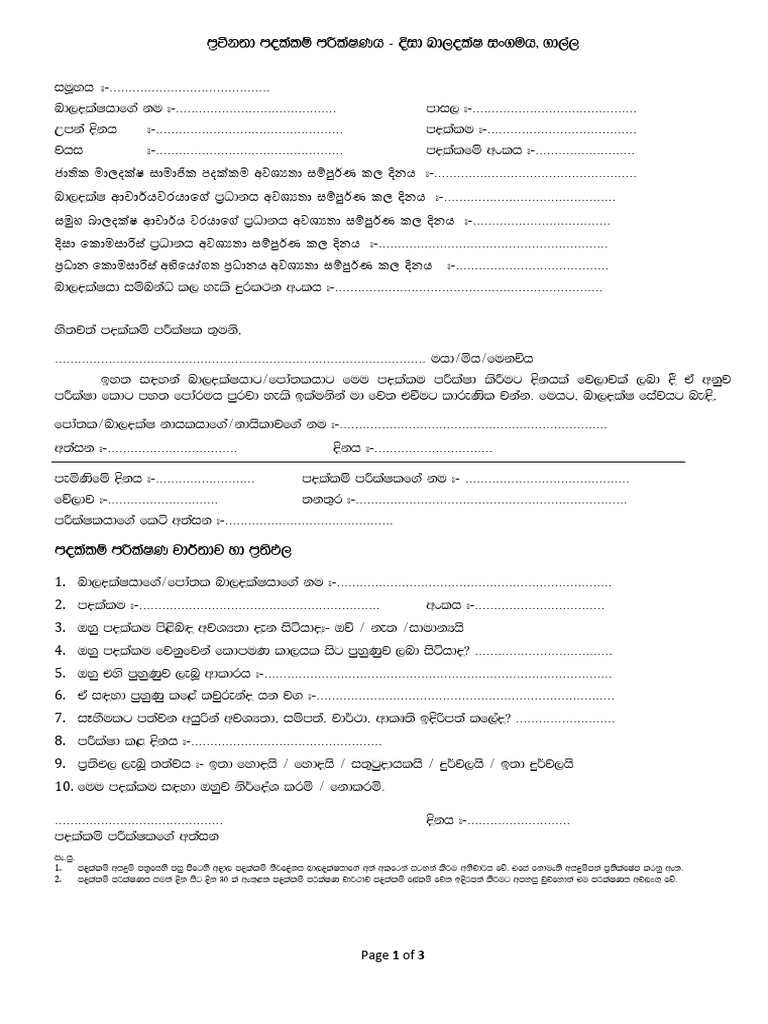 Proficiency Badge Application | PDF