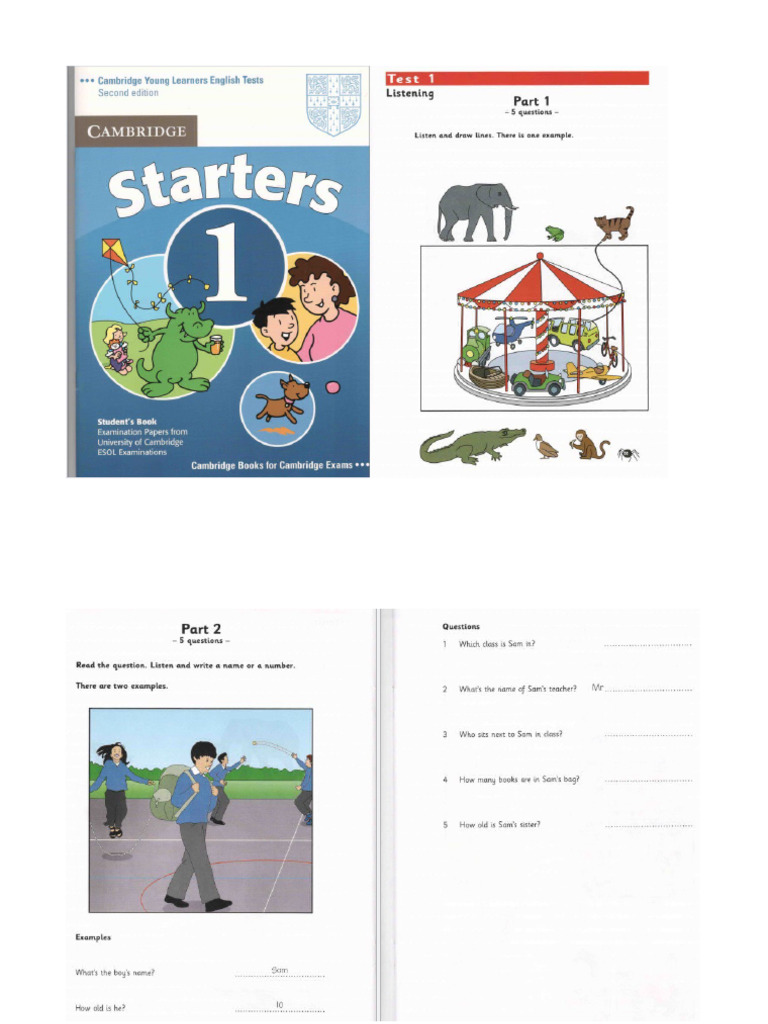 Starters 1 Lis | PDF