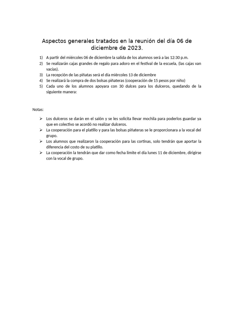 Aspectos Generales | PDF