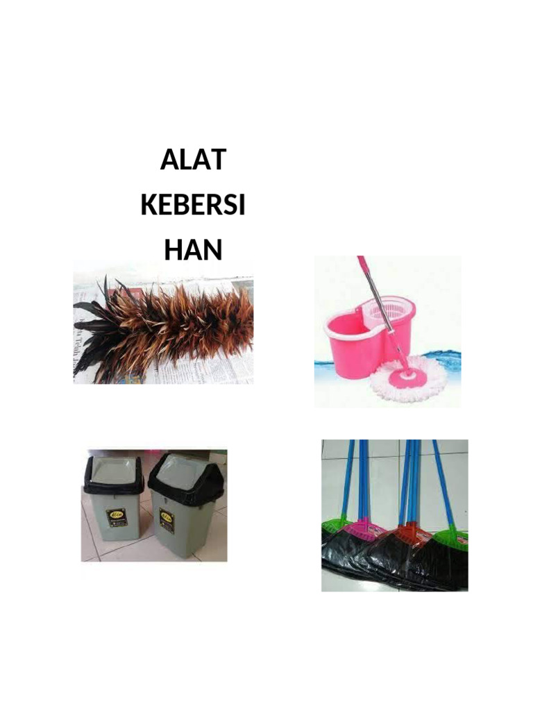 SPJ GAMBAR ALAT KEBERSIHAN | PDF