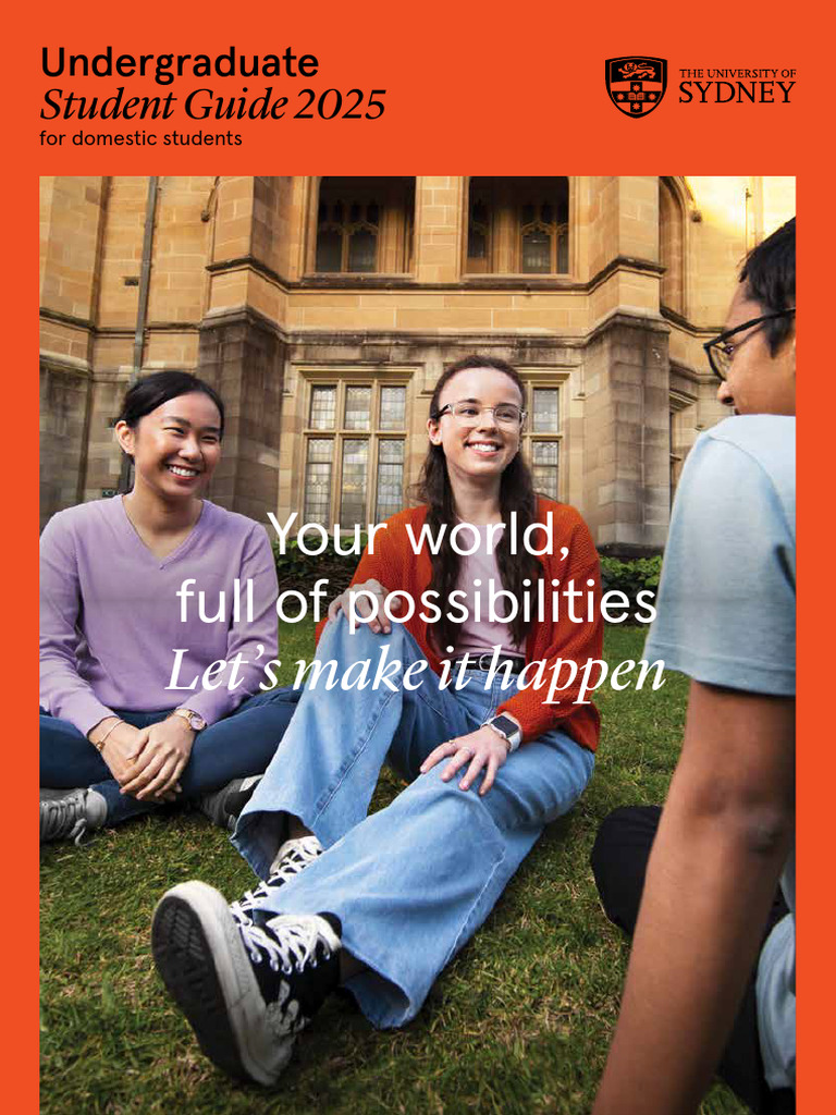 Usyd Undergraduate Guide | PDF | University | Science