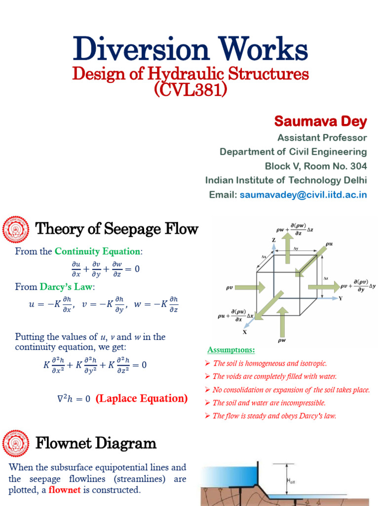 Diversion Works - Part 2 | PDF | Soil Mechanics | Civil Engineering