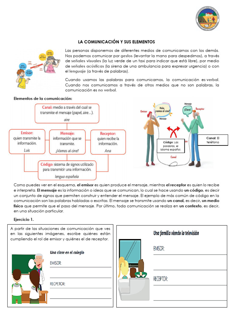 Elementos de la Comunicación Explicados | PDF | Comunicación ...
