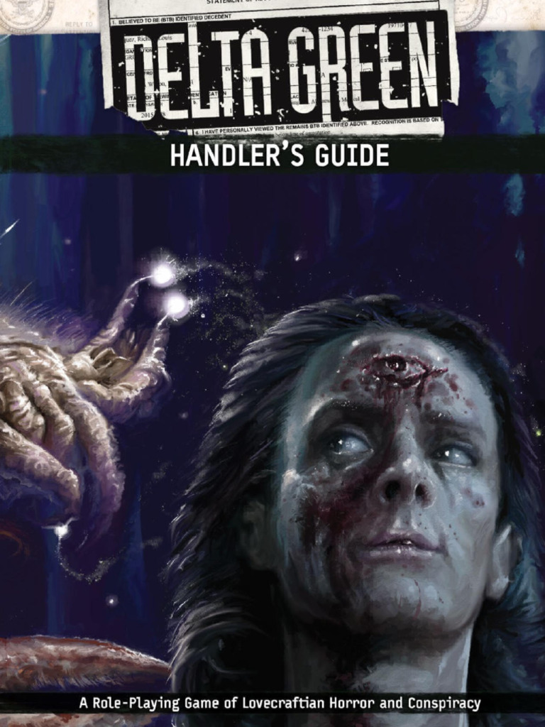 Delta Green - Handler's Guide | PDF