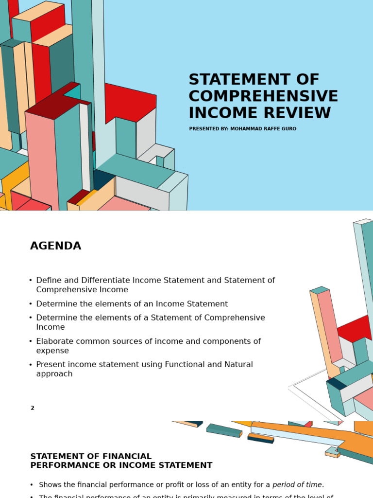 Comprehensive Income Statement Overview | PDF | Cost Of Goods Sold ...
