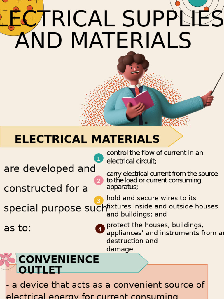 Electrical Supplies and Their Functions | PDF | Electrical Connector ...