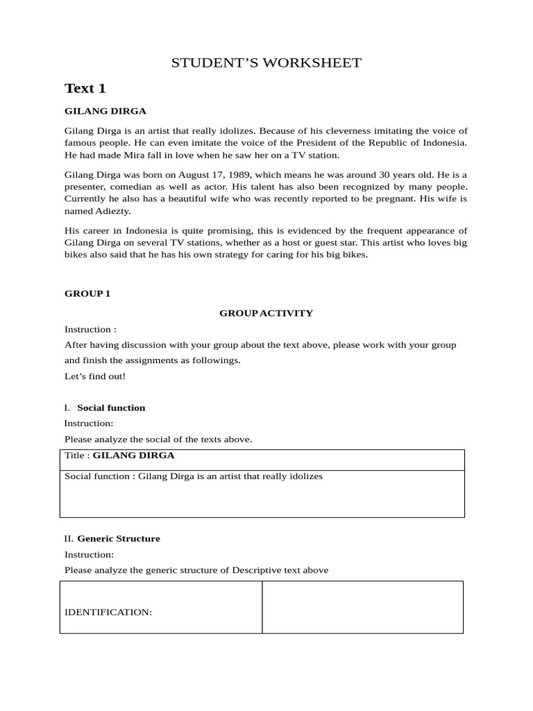 Work in Group | PDF