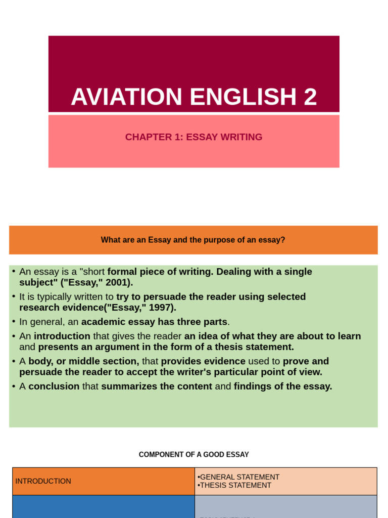 Chapter 1 Essay Writing | PDF | Essays | Narrative