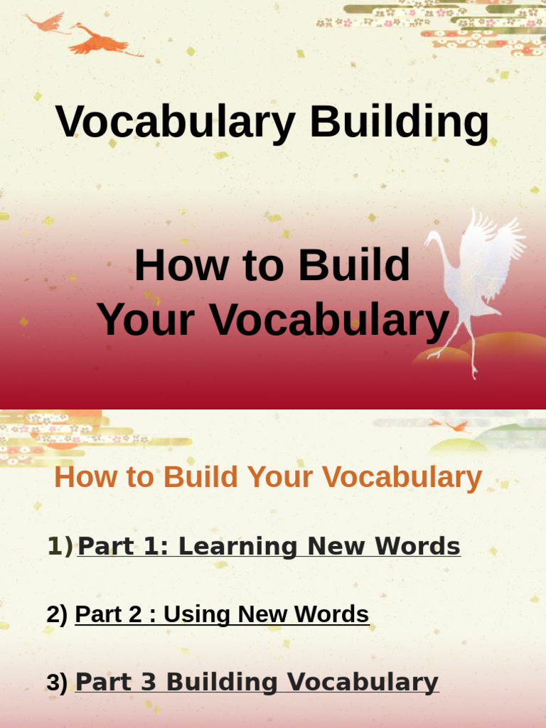 Chapter 2 Vocabulary | PDF | Vocabulary | Word
