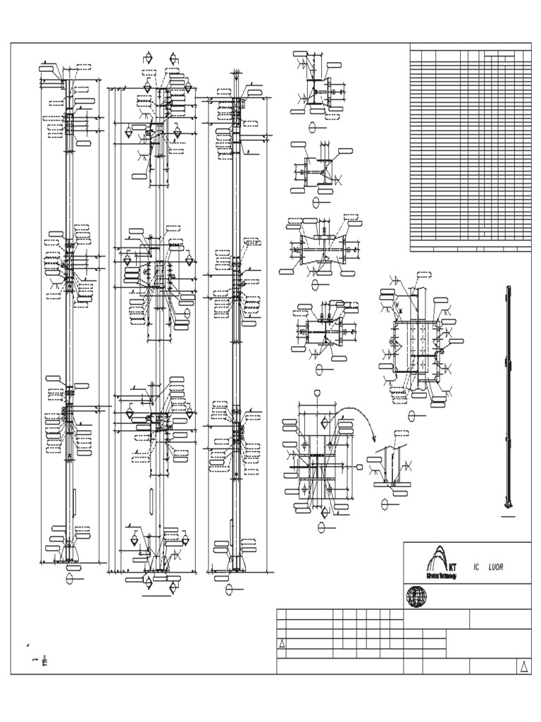Tekla Structures Shop Drawing Details | PDF