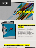 Flooding vs. Systematic Desensitization | PDF | Phobia | Fear