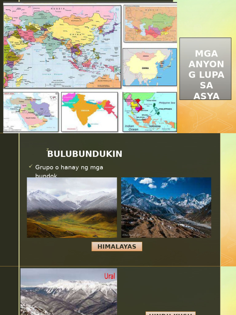 Anyong Lupa | PDF