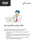 Setting MFA VMS Indonesia R1 1 | PDF